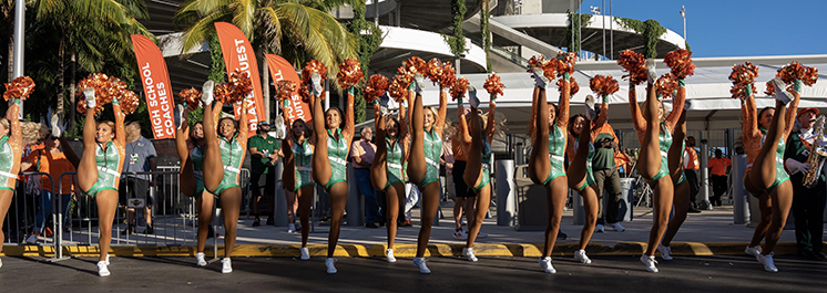 Prep Clinics | Dance Team | Frost Band of the Hour | University of Miami